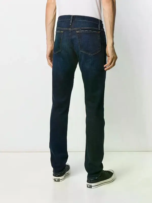 FRAME Mid-rise Straight-leg Jeans