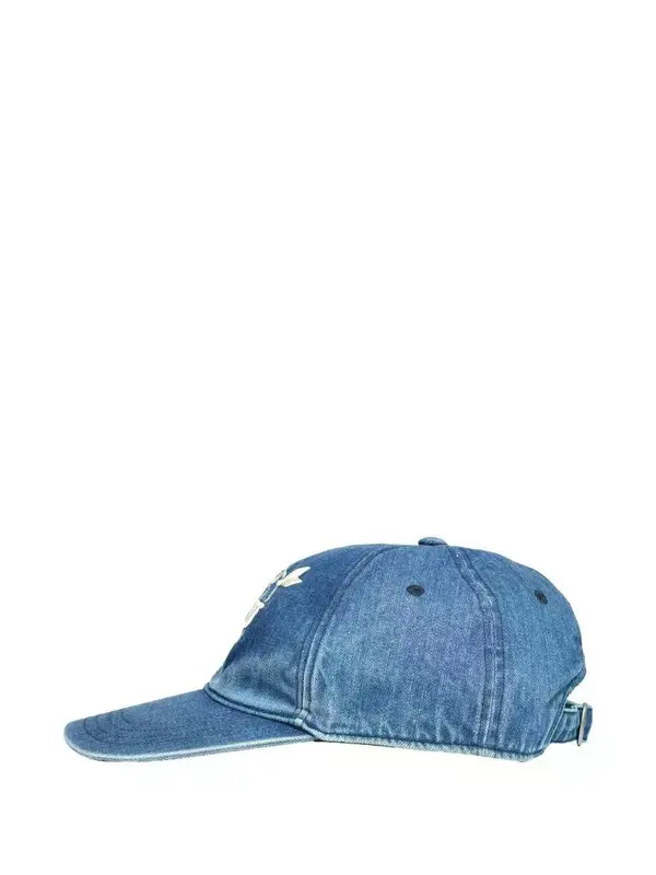 MASU Embroidered Logo Denim Cap - Blue