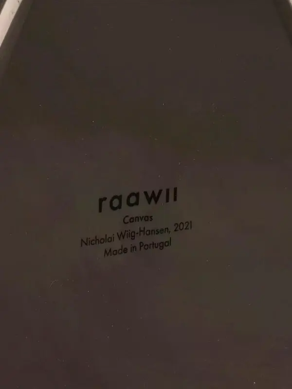 RAAWII Canvas Ceramic Centrepiece