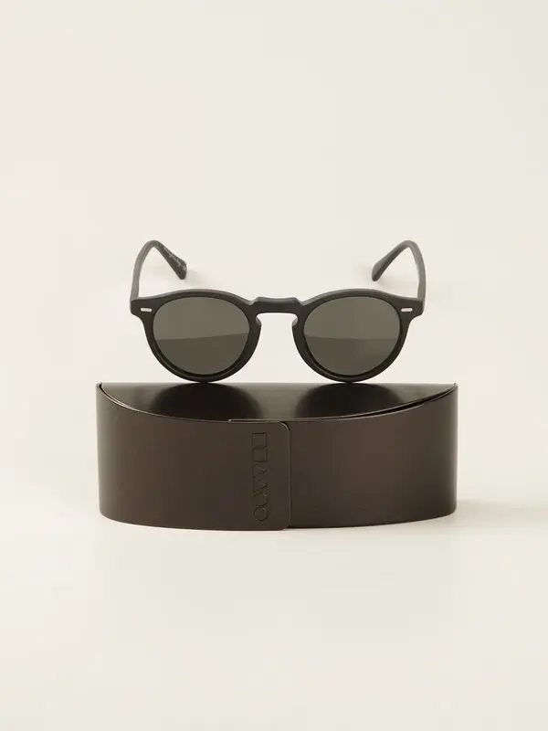 Oliver Spencer Gregory Peck Sunglasses - Black