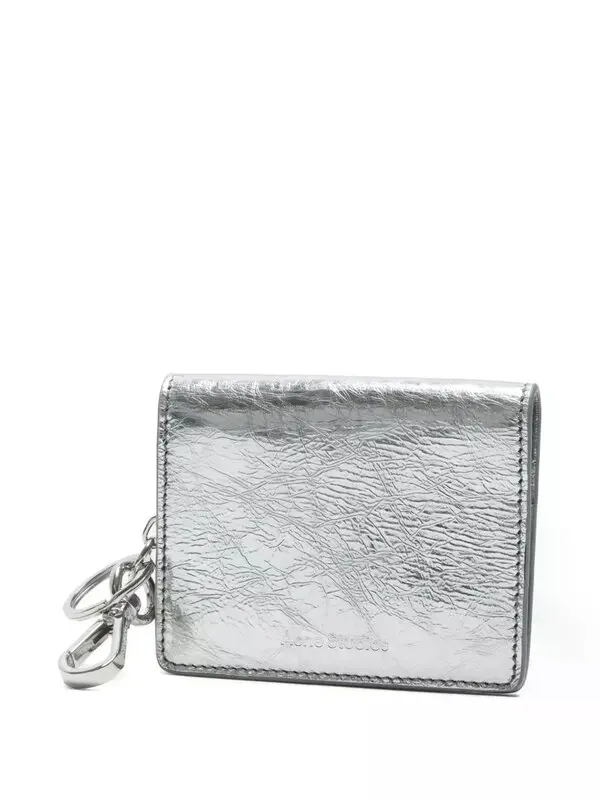 Acne Studios Metallic Leather Cardholder