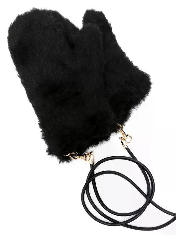 Max Mara Teddy-effect Mittens