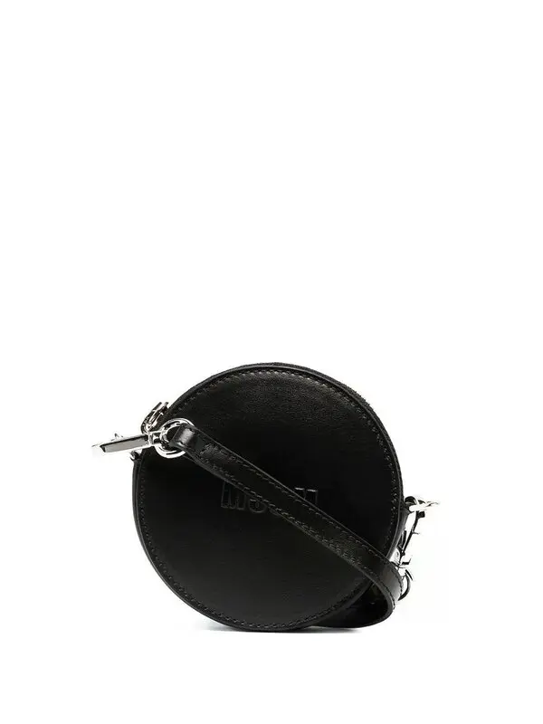 MSGM Logo-embossed Circular Mini Bag