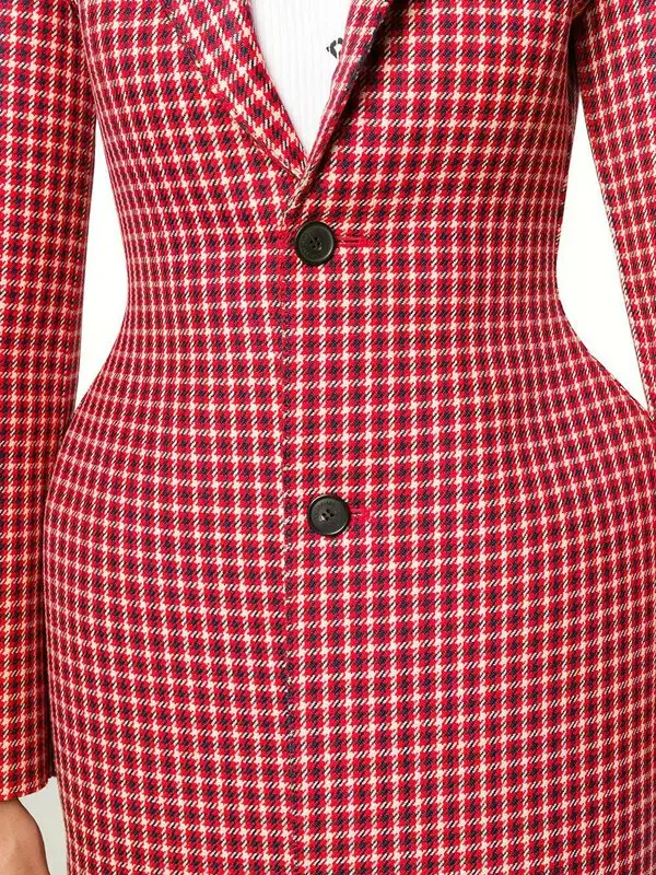 Balenciaga 3d Houndstooth Jacket