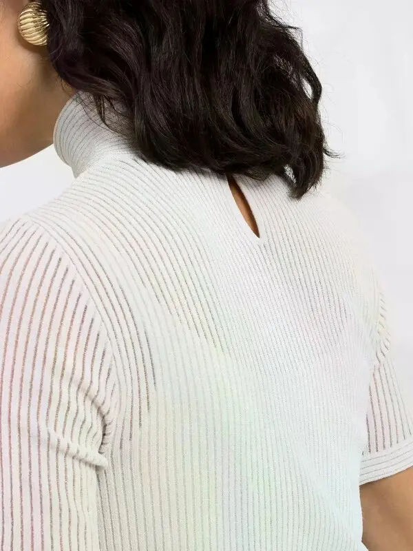 Fendi Cropped Knit Top