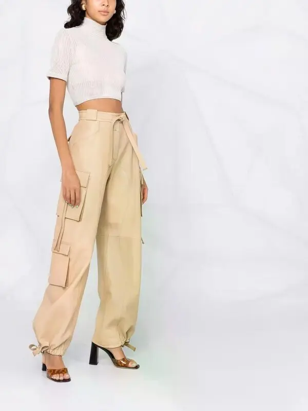 Fendi Cropped Knit Top