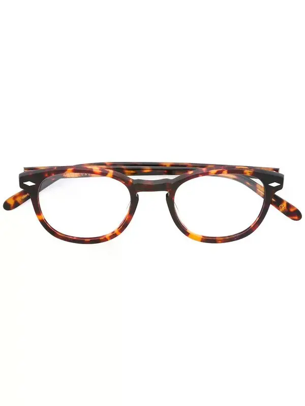 LESCA 711 Tortoiseshell Glasses