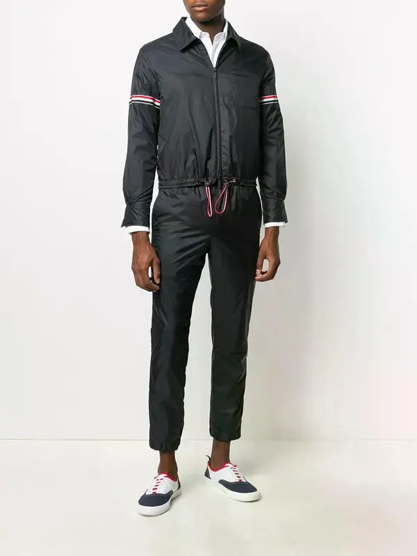 Thom Browne Cropped Side-tab Track Pants