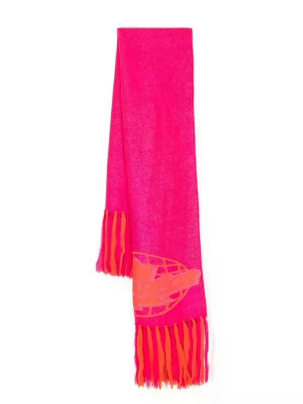 Dsquared2 Logo-print Scarf - Pink