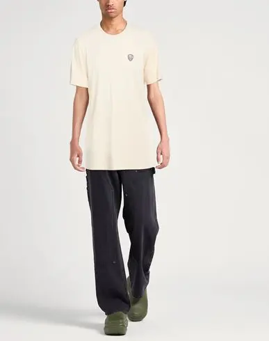 EA7 T-shirt Size Viscose, Polyamide, Elastane - Beige
