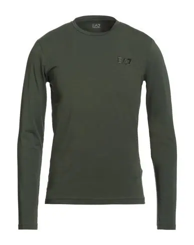 Emporio Armani T-shirt Military Size Cotton, Elastane - Green