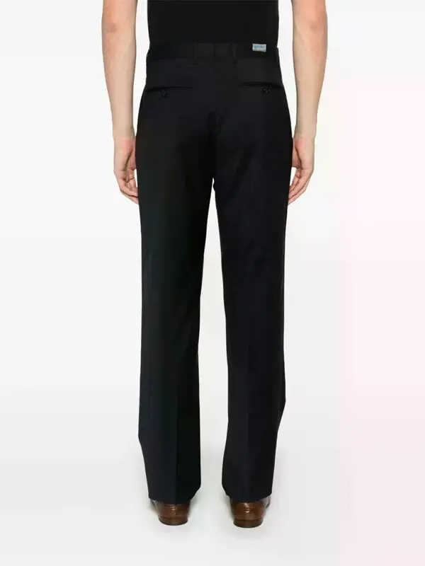 Etro Wool Pleated Trousers