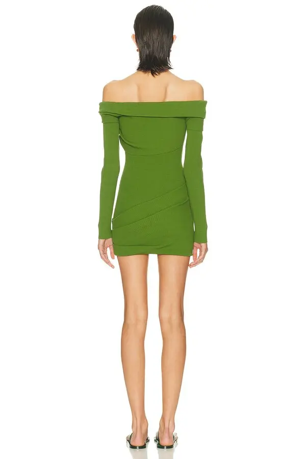 Christopher Esber Ribeiro Knit Micro Dress