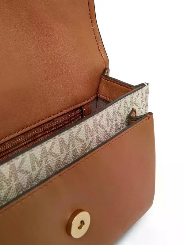 Michael Kors Monogram Chain-strap Shoulder Bag