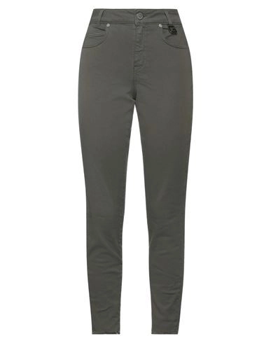 GAELLE PARIS Skinny Low Waisted Jeans - Green