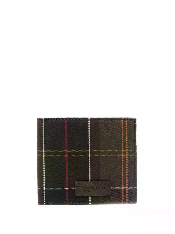 Barbour Tartan Check-print Wallet