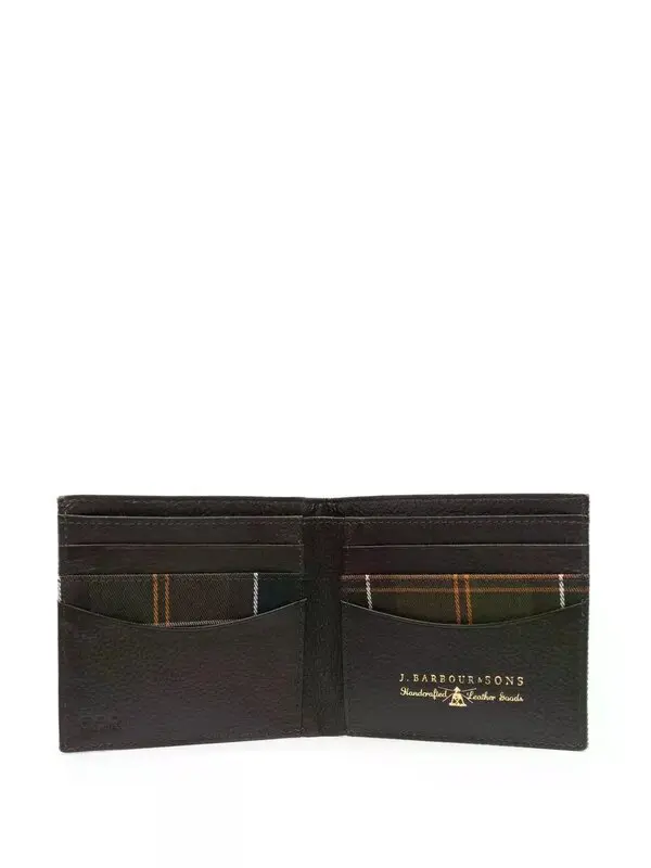 Barbour Tartan Check-print Wallet