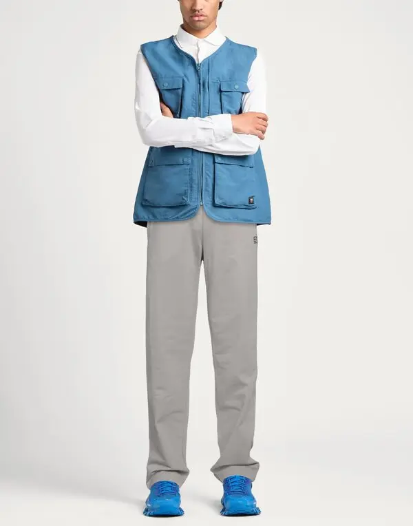 EA7 Pants Size Cotton - Grey