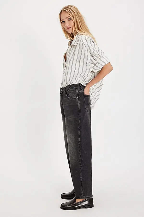 LEEM Low-slung Slouch Jeans - Off World
