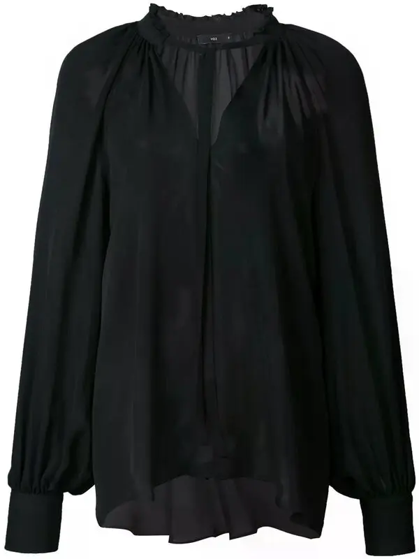 Voz Bishop Sleeve Blouse