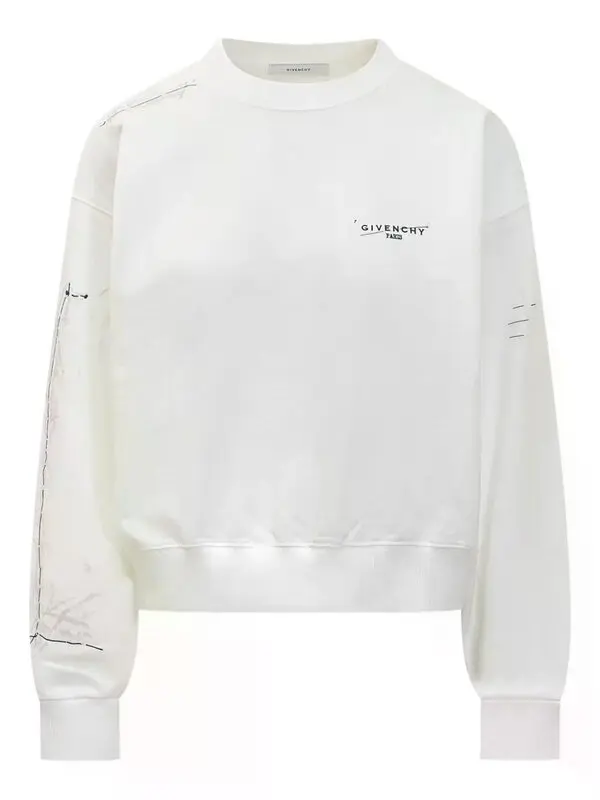 Givenchy Logo Sweatshirt - White