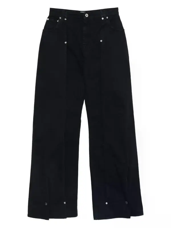 JEAN PAUL GAULTIER Paneled Button-fastening Jeans