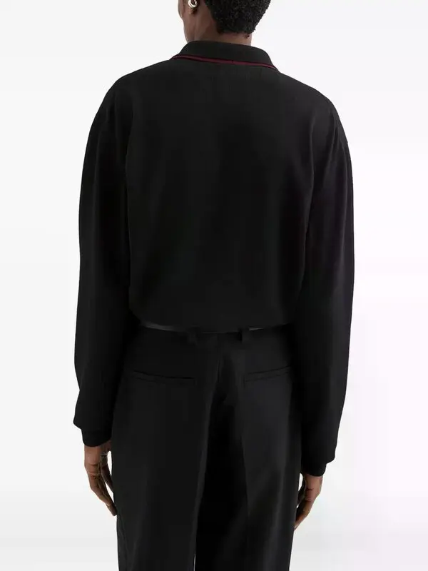 JIL SANDER Wool Polo Shirt