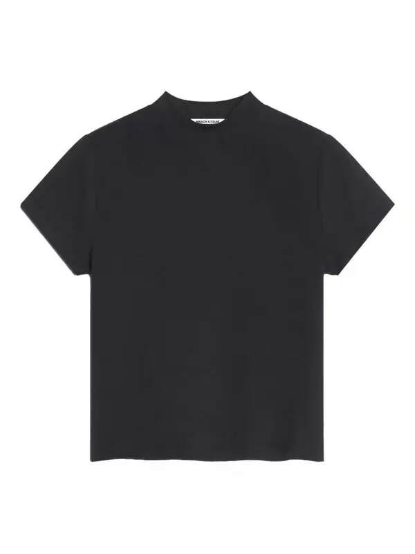Maison Kitsuné Mock-neck Short-sleeve T-shirt