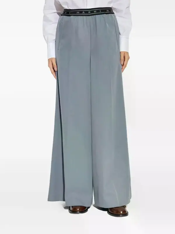 Marni Logo-band Trousers