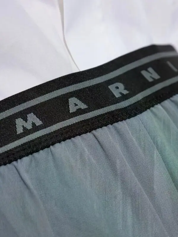 Marni Logo-band Trousers