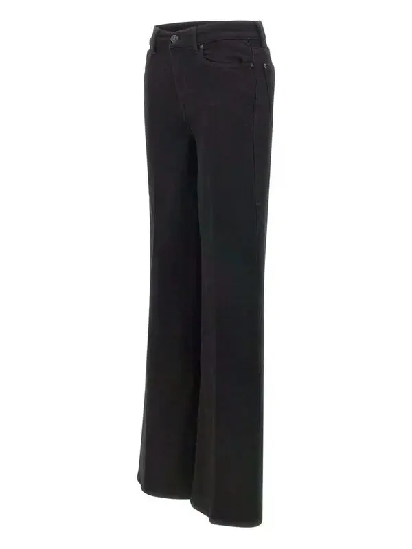 7 For All Mankind High-waist Jeans - Black