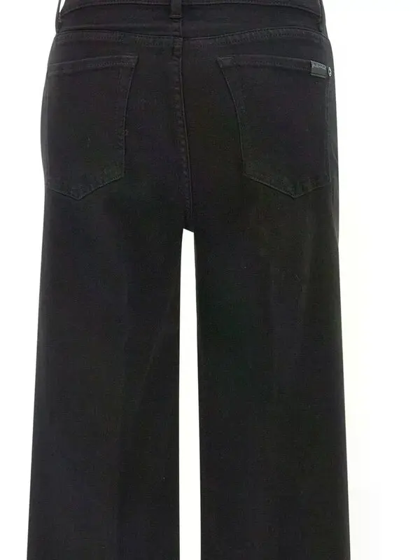 7 For All Mankind High-waist Jeans - Black