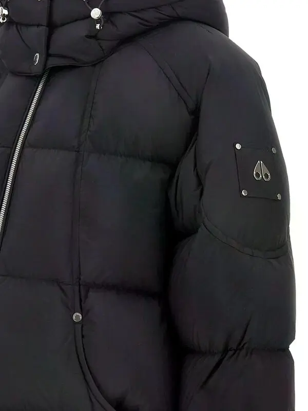Moose Knuckles Padded Puffer Jacket With Removable Hood
