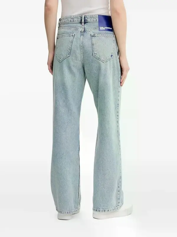 Karl Lagerfeld Logo-plaque Jeans
