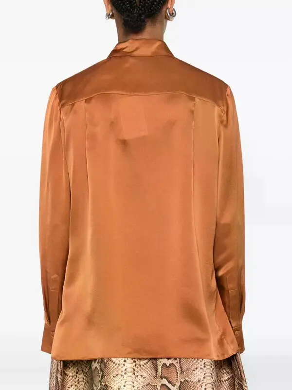 Zimmermann Embroidered Silk Shirt