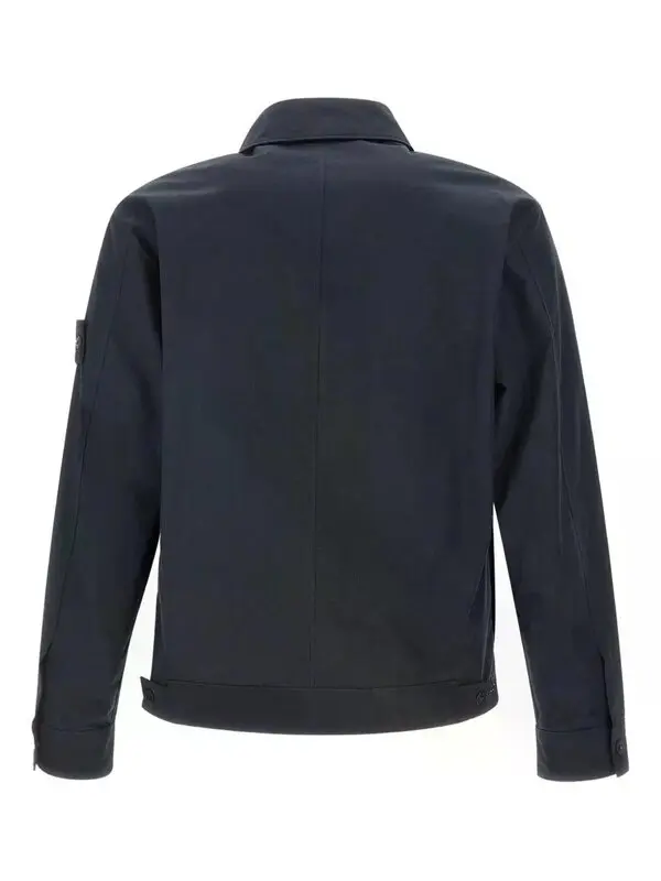 Stone Island Two-way Zip Chest-pocket Jacket - Blue