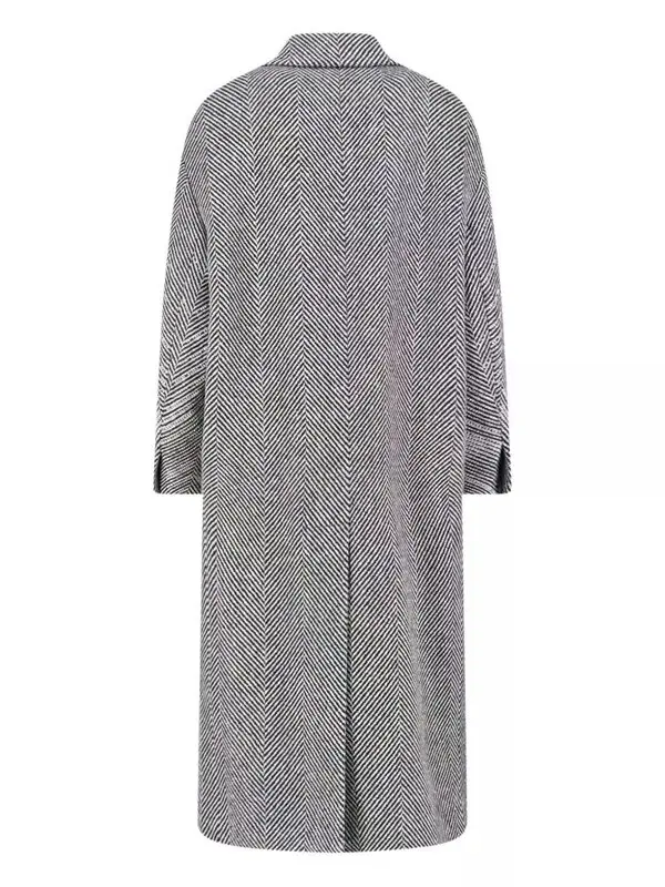 Ermanno Scervino Herringbone-pattern Button Coat