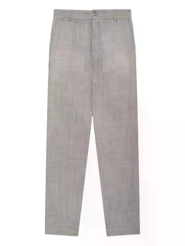 THE ELDER STATESMAN Pashmina Norm Trousers - Grey