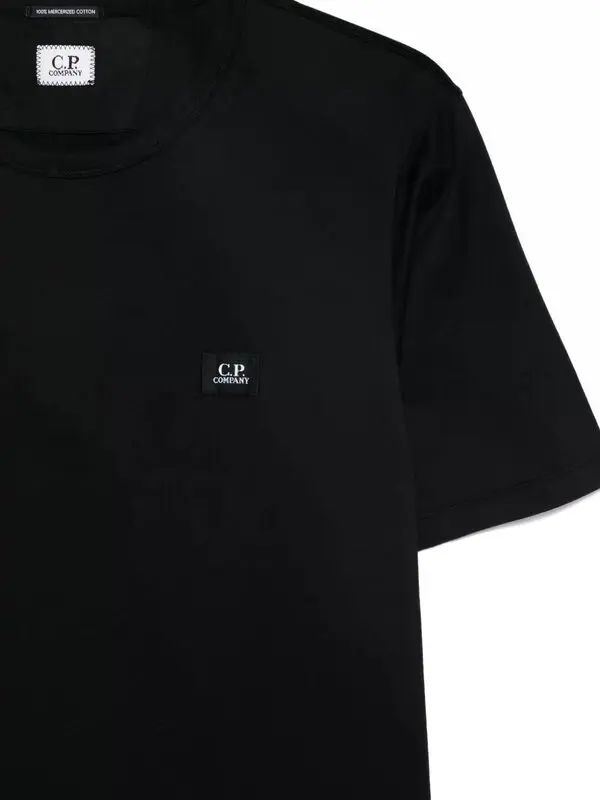 C.P. COMPANY Logo-detail T-shirt - Black