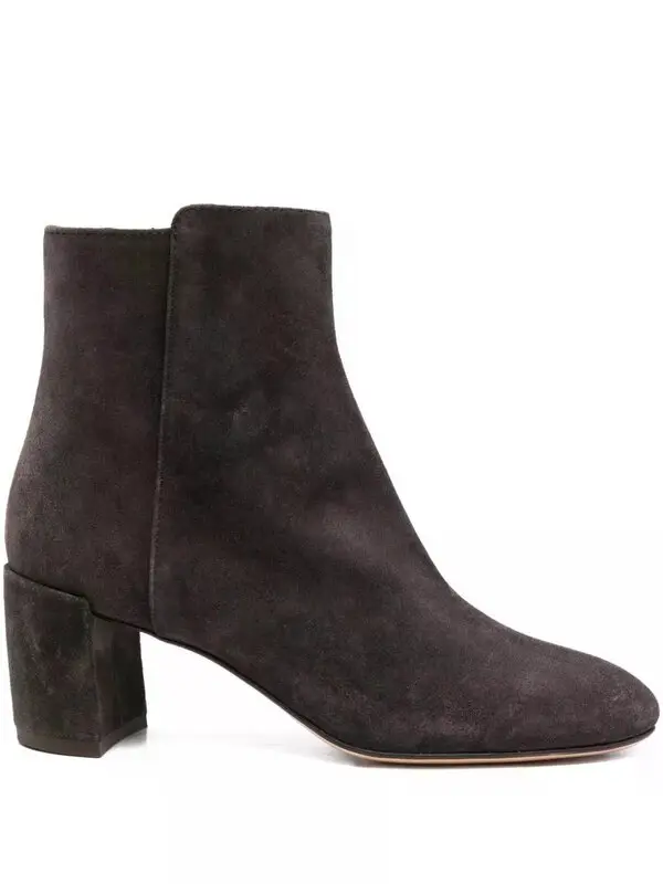 Agl 60mm Block-heel Suede Boots