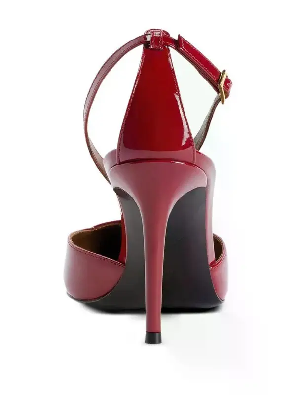 GIUSEPPE ZANOTTI 85mm Pointed-toe T-strap Pumps