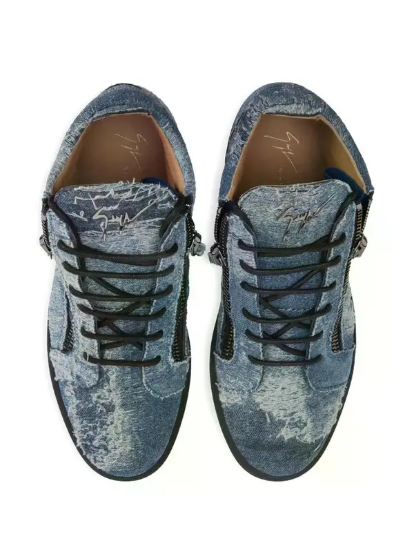 GIUSEPPE ZANOTTI Kriss Zip-fastening High-top Sneakers