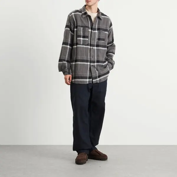 Engineered Garments Brushed Big Plaid Work Shirt