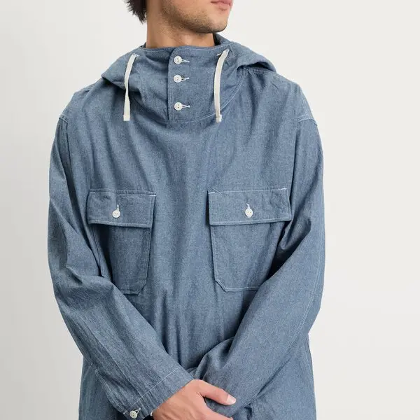 Engineered Garments Chambray Cagoule Shirt