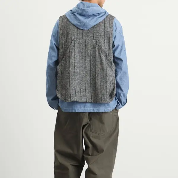 Engineered Garments Herringbone Wool Fowl Vest