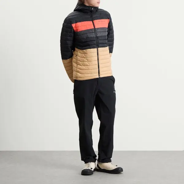Columbia Powder Pass™ Hooded Jacket - Canoe/black/shark