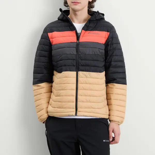 Columbia Powder Pass™ Hooded Jacket - Canoe/black/shark