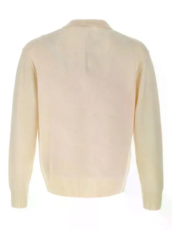 PAOLO PECORA Polo-collar Wool Sweater