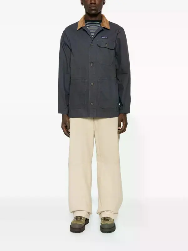 Patagonia Point Reyes Corduroy-collar Button-fastening Jacket