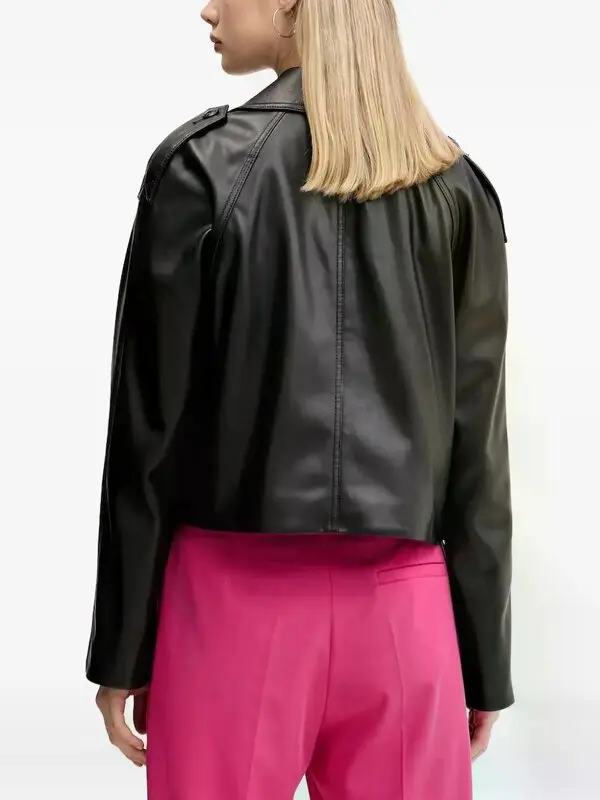 Hugo Double-breasted Cropped Jacket